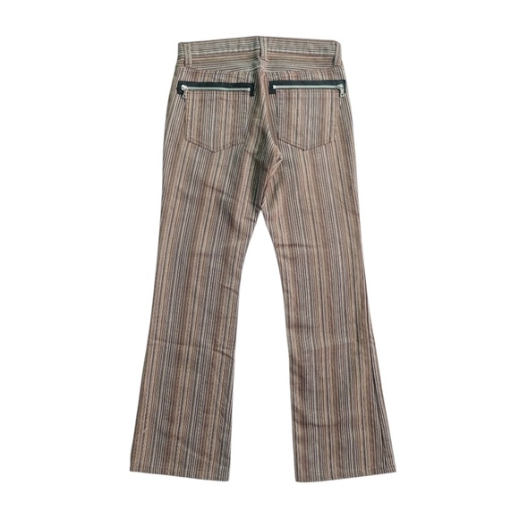 Semantic Design | Jeans | Semantic Design Striped Flared Jeans | Poshmark